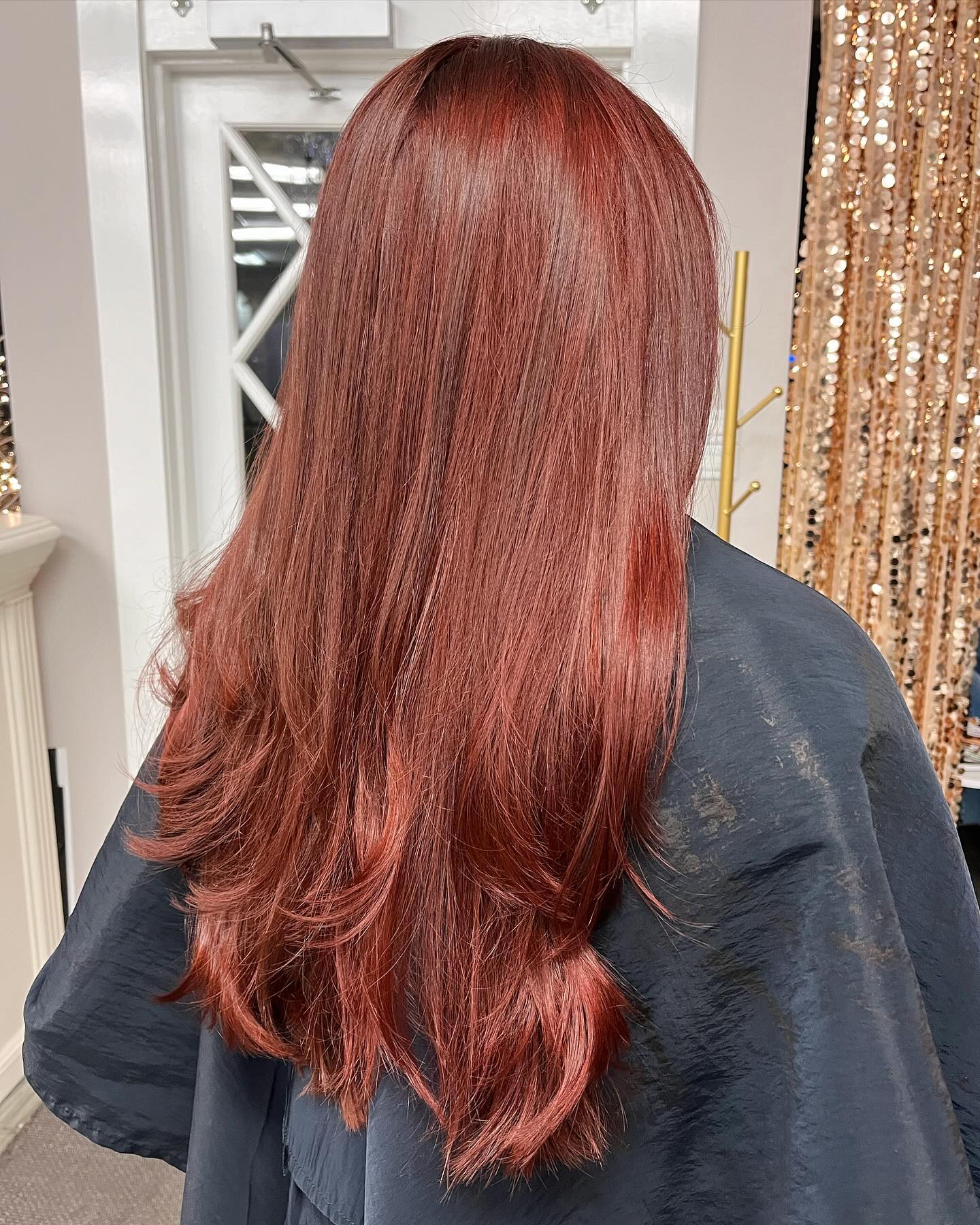 Cowboy Copper Hair Color at Studio W Salon in Castro Valley